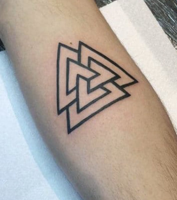 Triangle Tattoo Meanings & Sacred Symbolism | Alium Tattoo